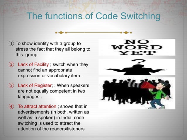 Code Switching | PPTX