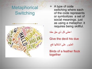 Code Switching | PPTX