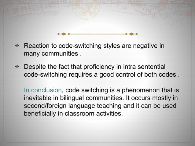 Code Switching | PPTX
