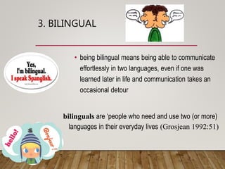 Code Switching and Code Mixing | PPTX