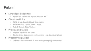 Code to Kubernetes: Languages of Infrastructure | PPT