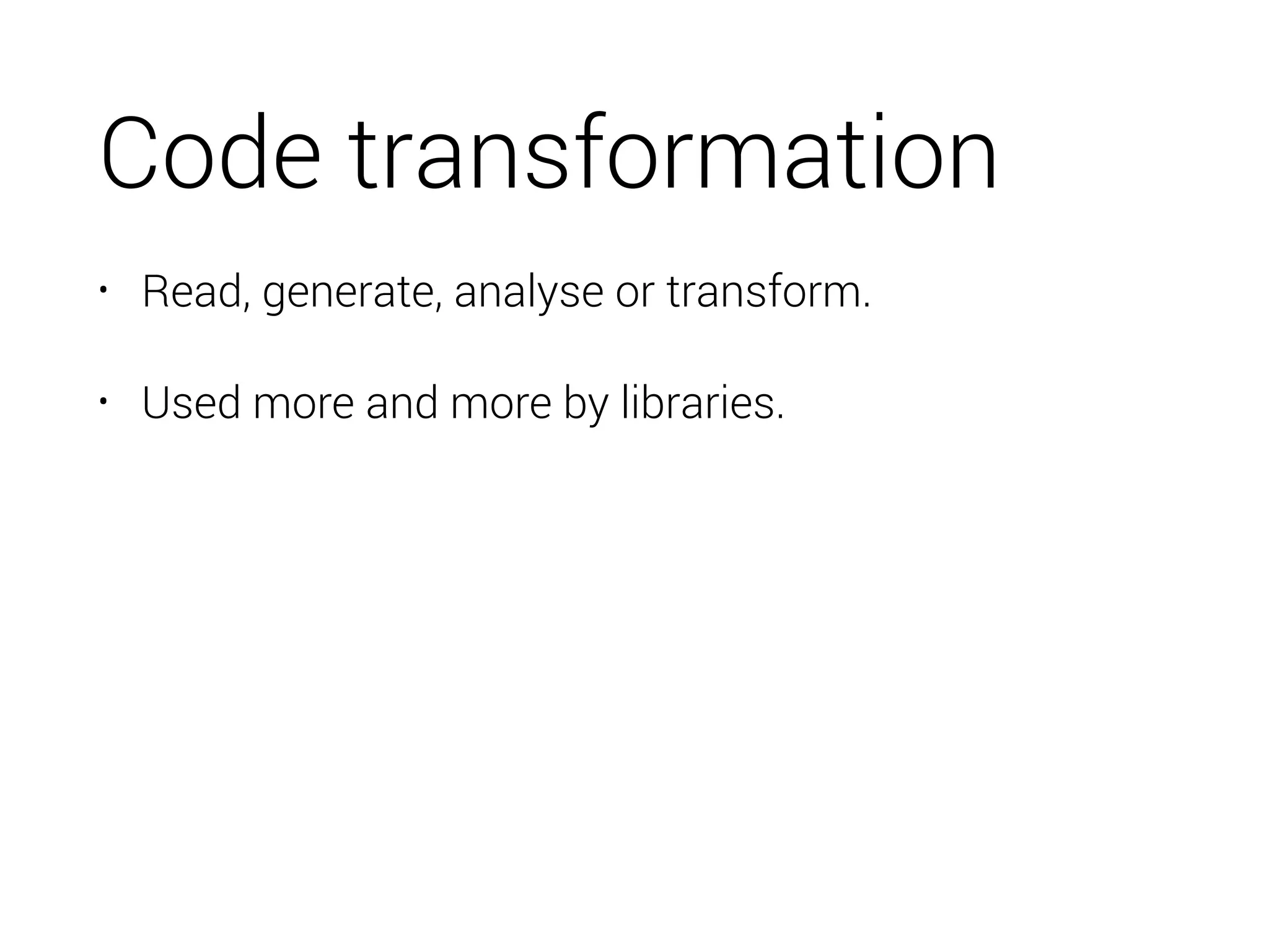 Code Transformation With Spoon Pdf Programming Languages Computing