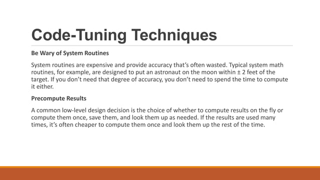 CODE TUNINGtertertertrtryryryryrtytrytrtry | PPT