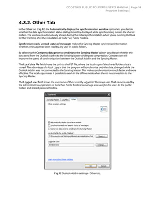 Codetwo public folders users manual - Share Outlook Calendars, Contacts ...