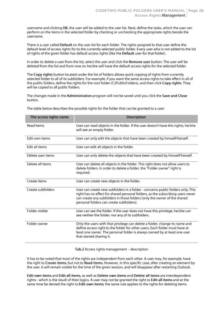 Codetwo public folders users manual - Share Outlook Calendars, Contacts ...