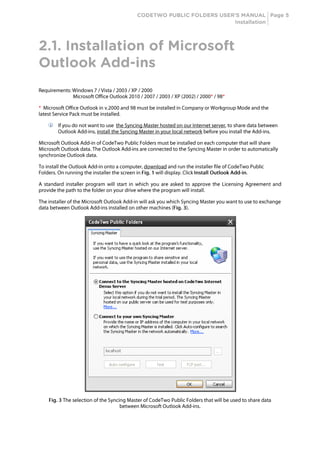 Codetwo public folders users manual - Share Outlook Calendars, Contacts ...