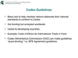 Codex - Africa food manufacturers | PPT