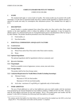 Codex noodles | PDF