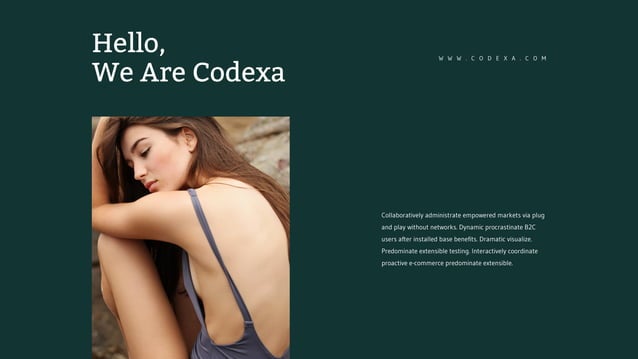 Codexa Presentation : Dark Color Version | PPT