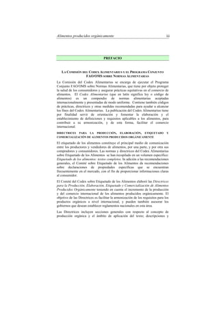 Codex alimentarius | PDF