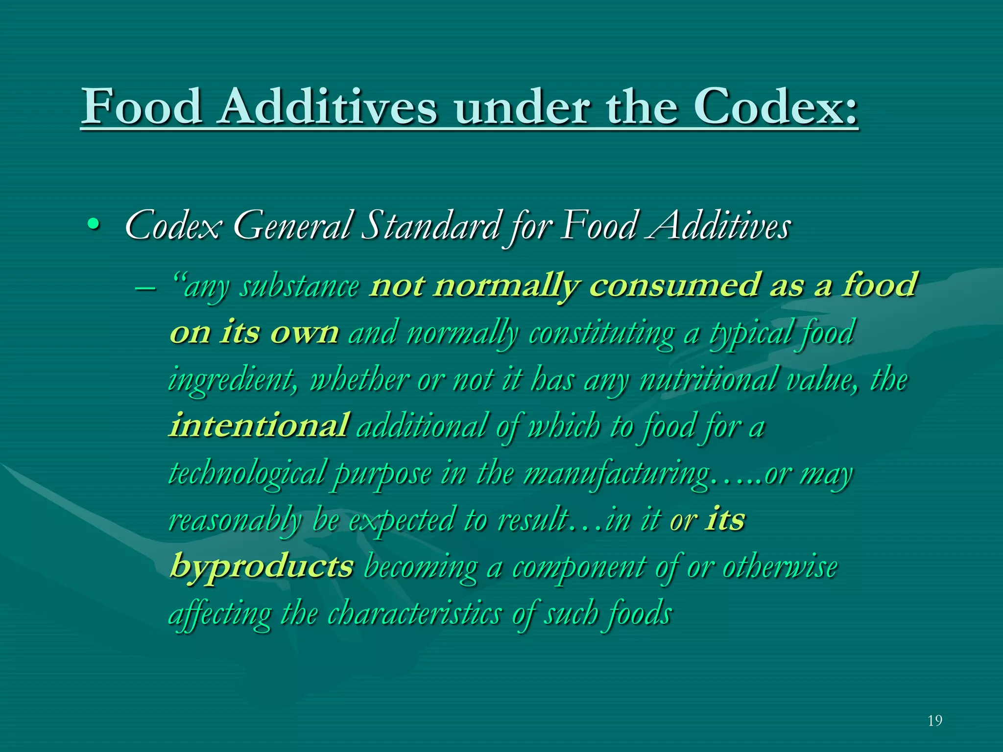 Codex Alimentarius.ppt