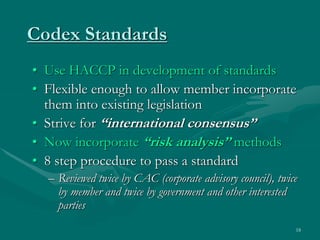 Codex Alimentarius.ppt