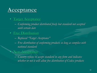 Codex Alimentarius.ppt
