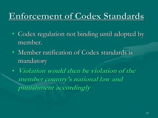 Codex Alimentarius.ppt