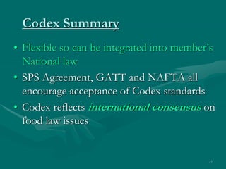 Codex Alimentarius.ppt