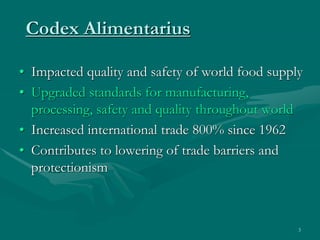 Codex Alimentarius.ppt