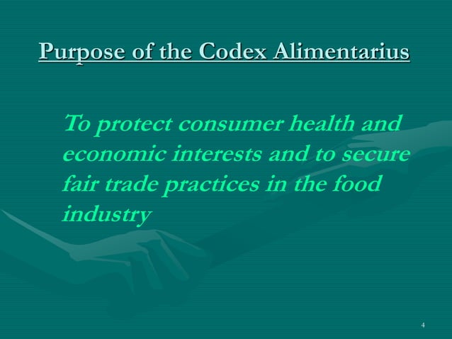 Codex Alimentarius.ppt