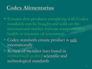 Codex Alimentarius.ppt