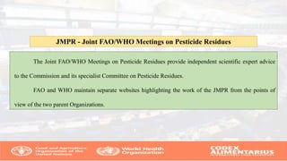 The Codex Alimentarius Commission (CAC). | PPTX