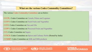 The Codex Alimentarius Commission (CAC). | PPTX