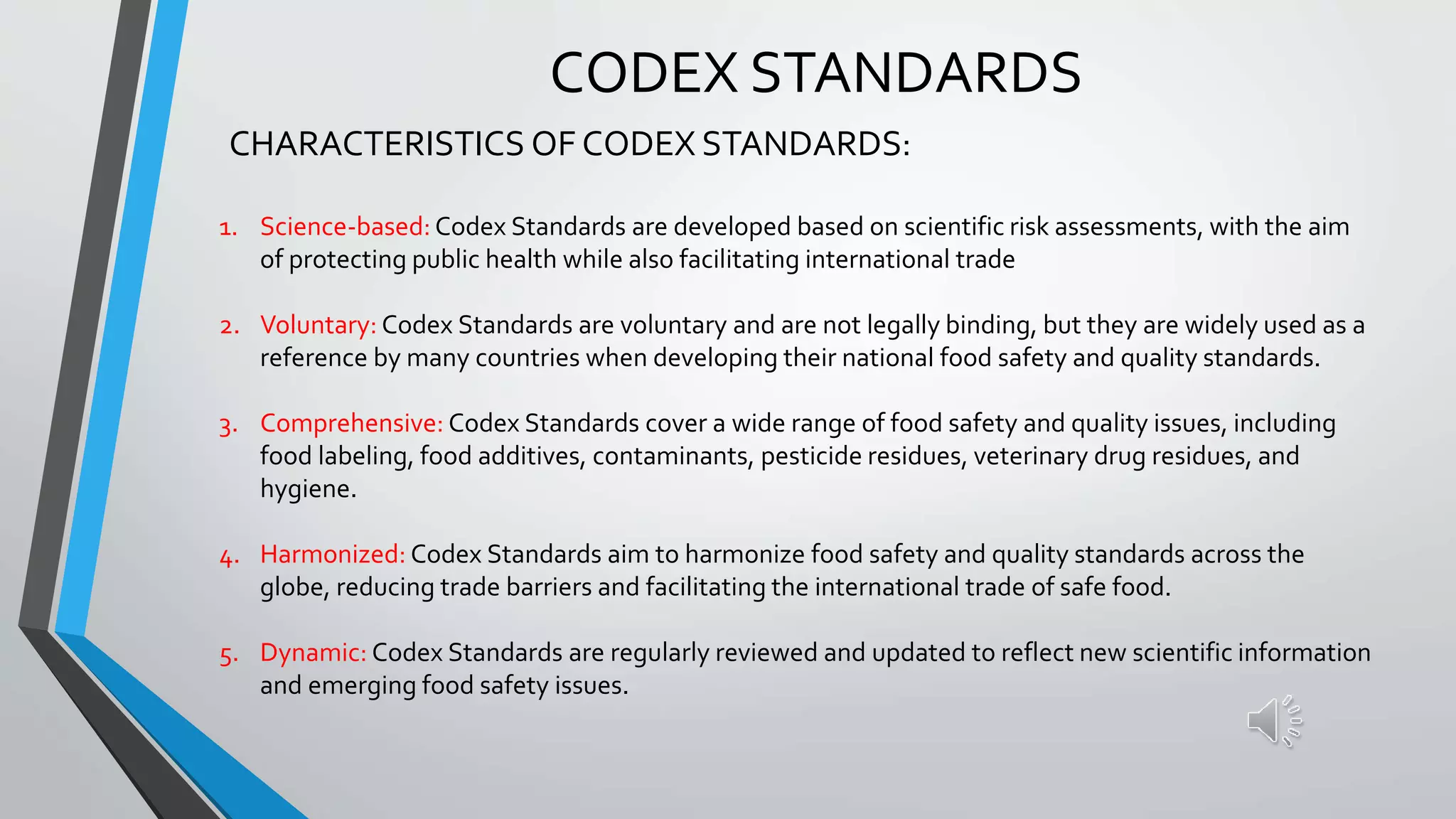 CODEX ALIMENTARIUS PPT..pptx | Digestive Disorders | Diseases and ...