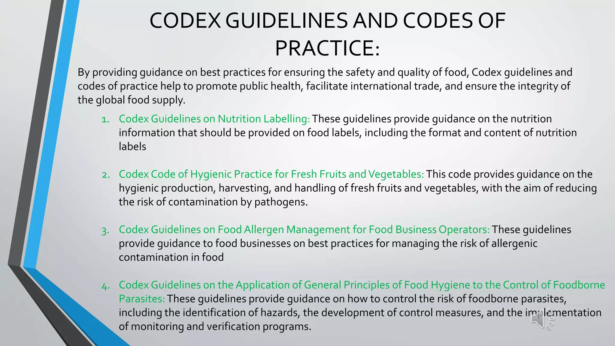 CODEX ALIMENTARIUS PPT..pptx | Digestive Disorders | Diseases and ...