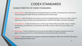 CODEX ALIMENTARIUS PPT..pptx | Digestive Disorders | Diseases and ...