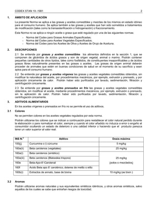 Codex alimenticio | PDF