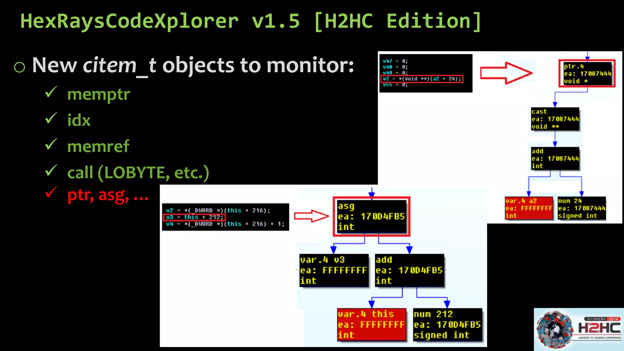 HexRaysCodeXplorer: object oriented RE for fun and profit | PDF