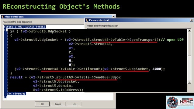 HexRaysCodeXplorer: object oriented RE for fun and profit | PDF