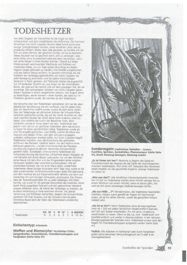 Codex Tyranid 5th Ed | PDF