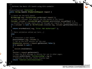 Code Your Own: Tool Integration using the Basic Learning Tools Interoperability (LTI) Standard | PPT