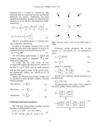 Natural Convection and Entropy Generation in Γ-Shaped Enclosure Using Lattice Boltzmann Method ...