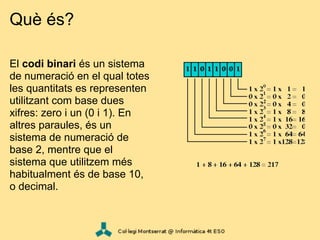 Ordinador - Codi binari | PPT