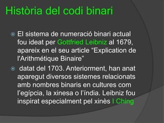 Codi binari | PPTX