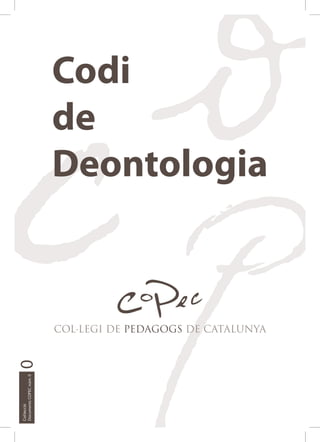 Codi deontològic del COPEC | PDF