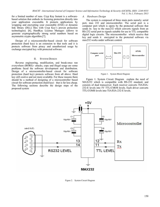 [Codientu.org] design of a microcontroller based circuit for software protection | PDF ...