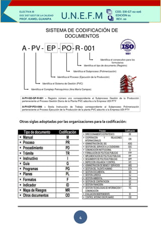 Codificación de los documentos | PDF
