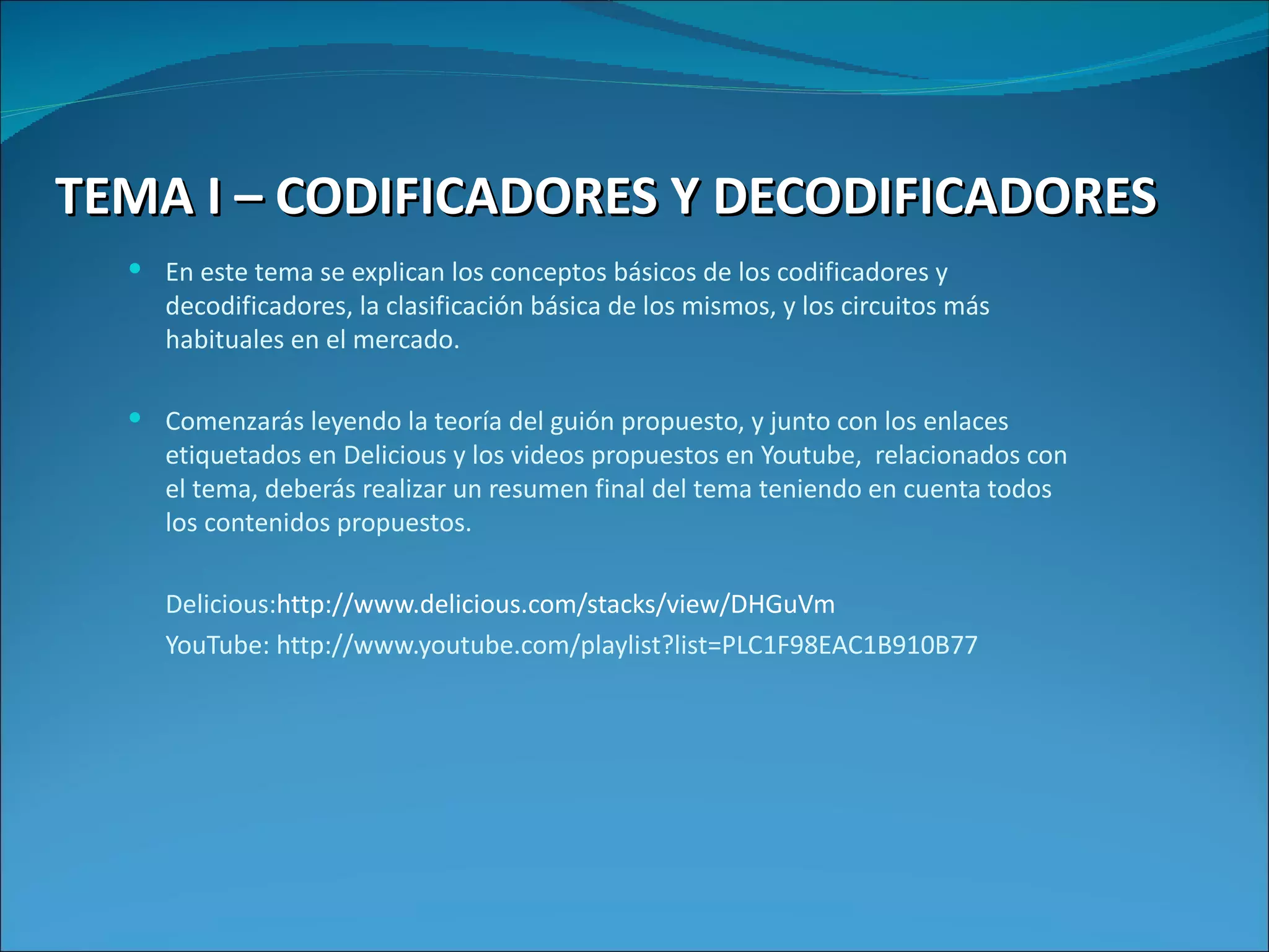 Codificadoresy decodificadores | PPT