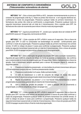 Codificação do alarme ford | PDF