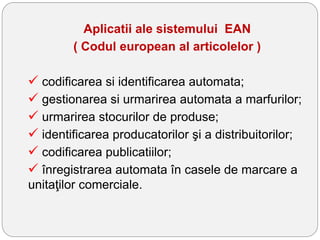 Codificarea marfurilor | PPT