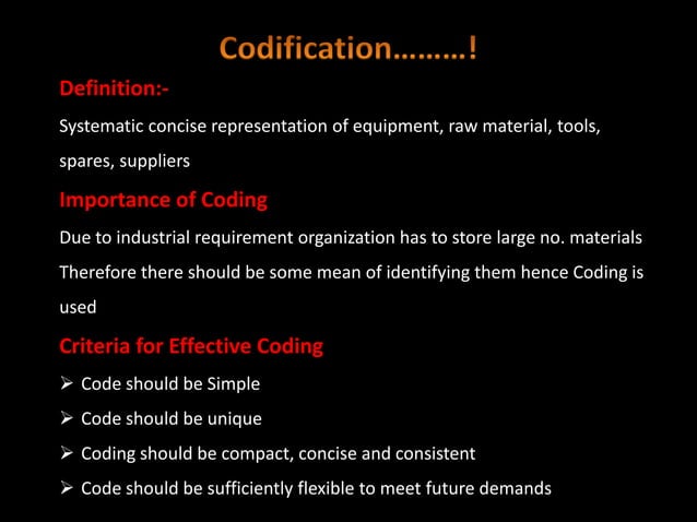 Codification | PDF