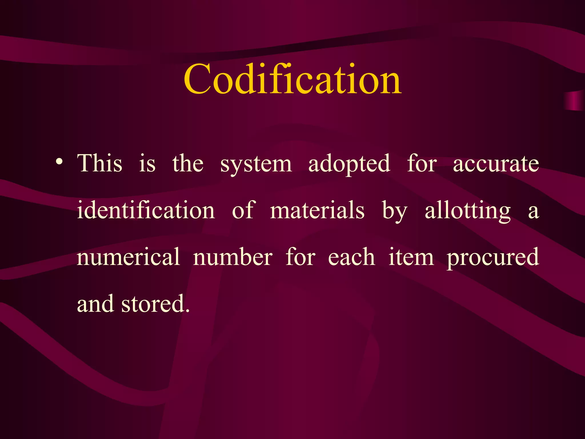 Codification | PPT