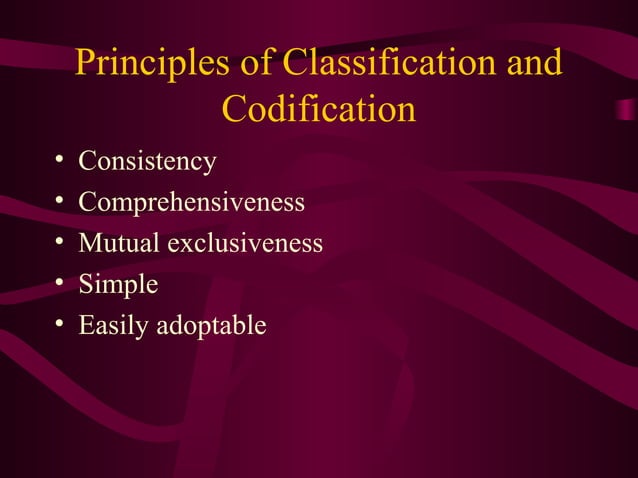 Codification | PPT