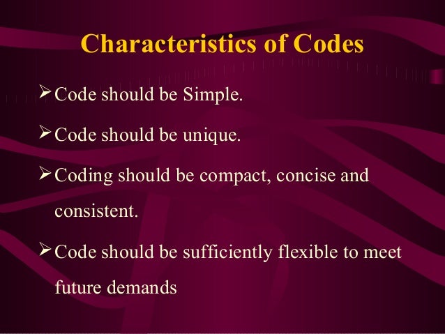 Codification