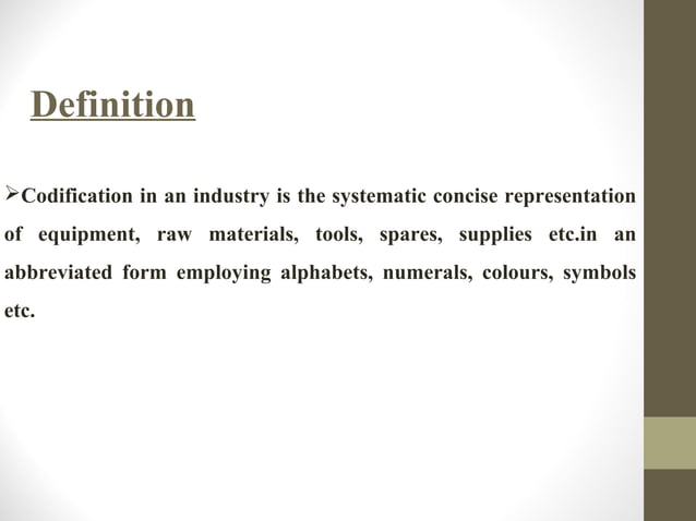 Codification | PPT