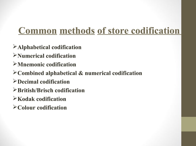 Codification | PPT