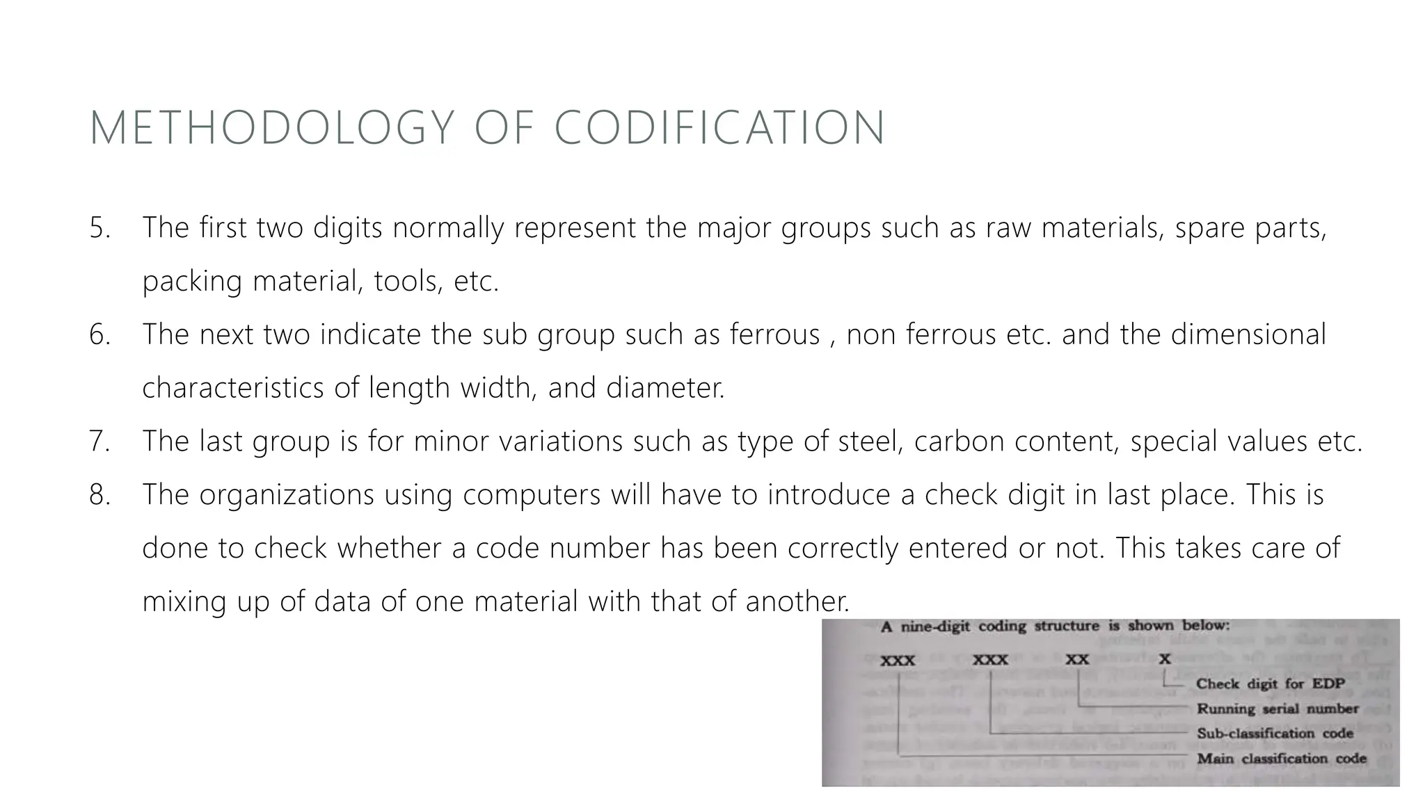 Codification And Standardization Of Items Pptx Business Business And Finance