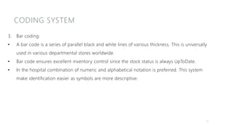 Codification and standardization of items | PPTX