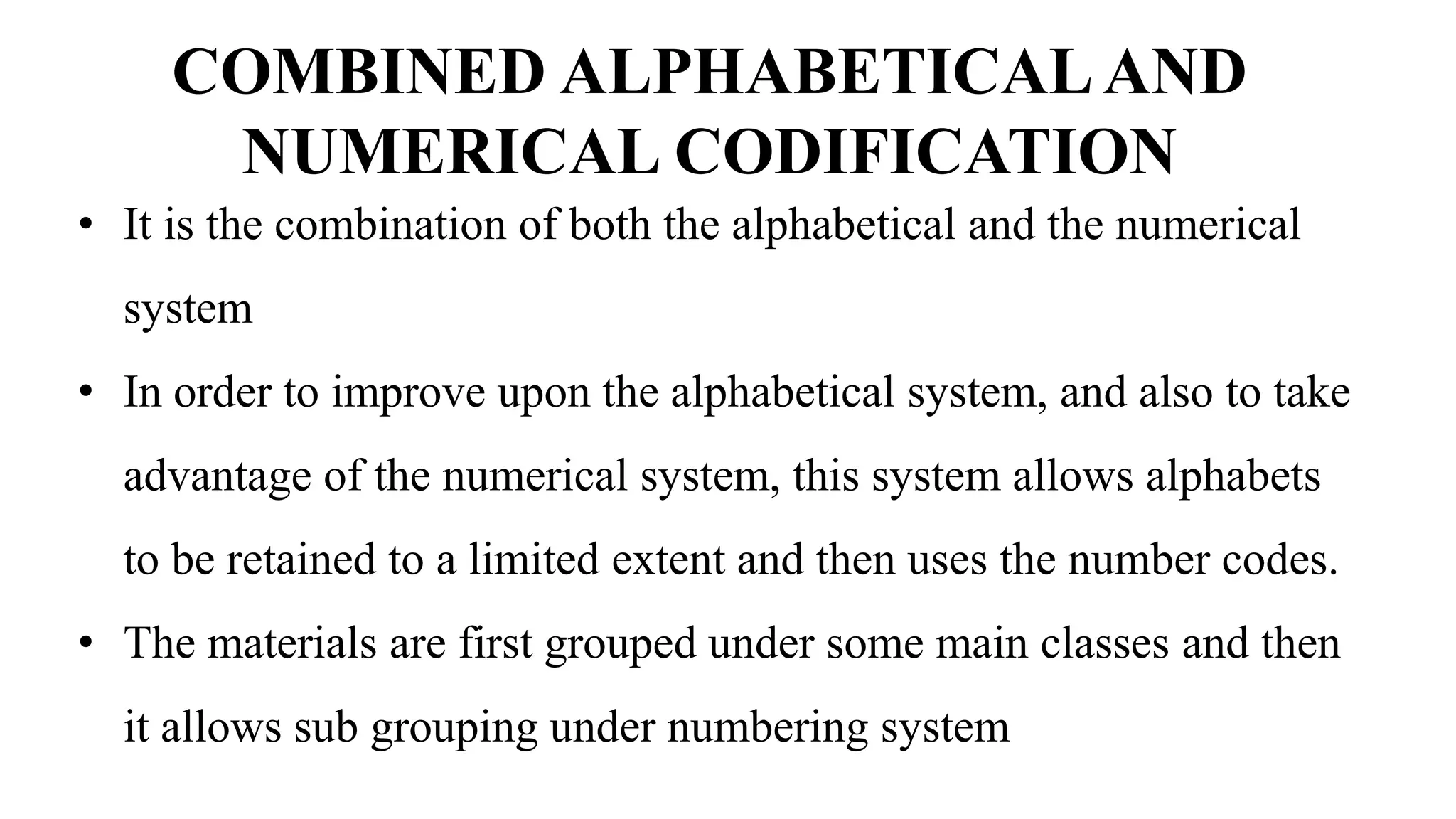 Codification in Materials Management | PPTX